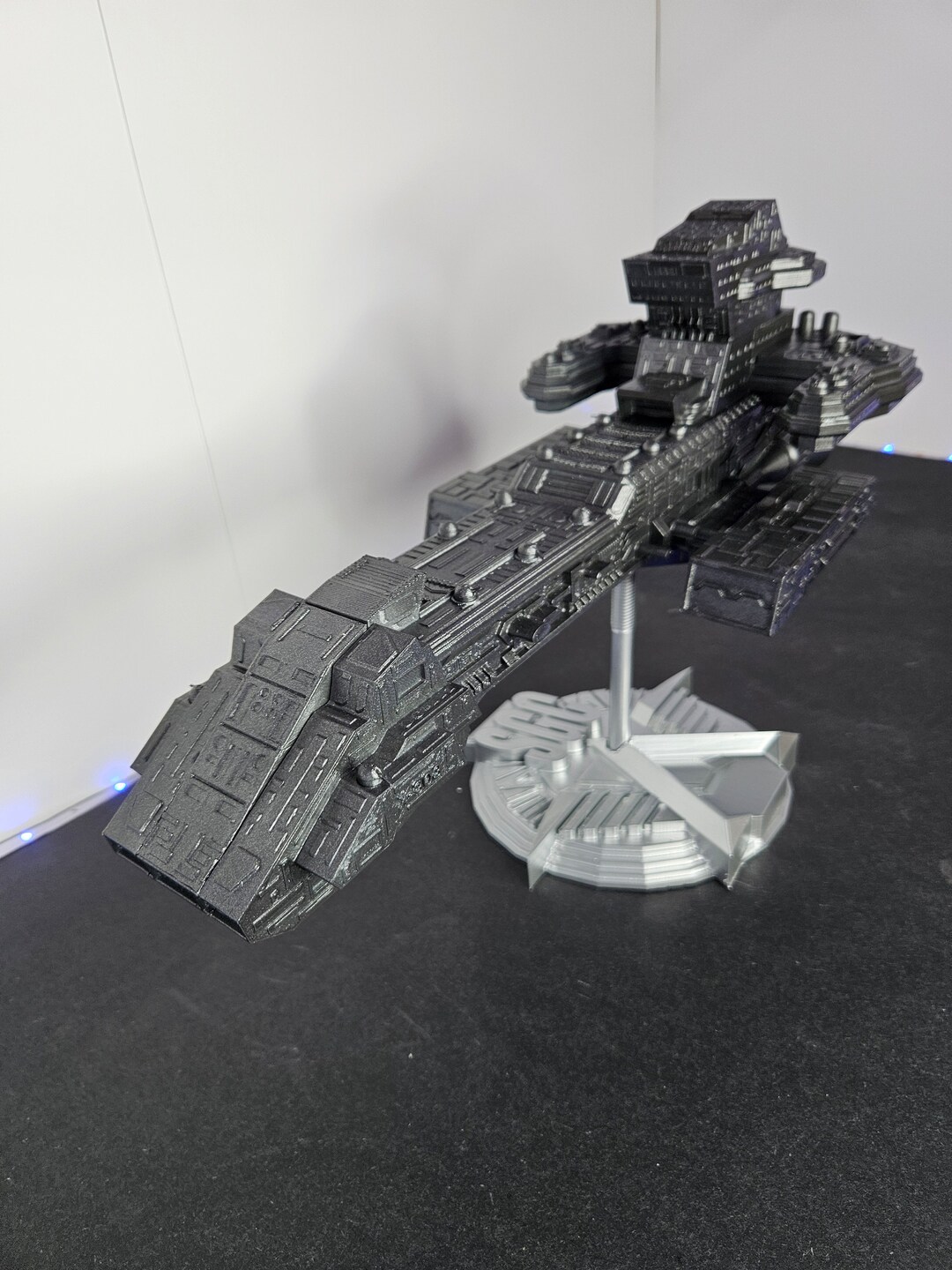 Stargate X303 USS Prometheus Large 19" 3D Model With Stand - Etsy