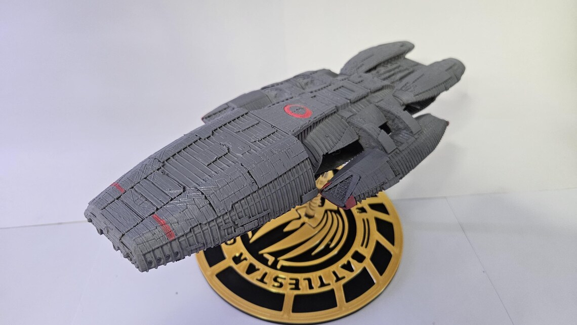 Iconic BS Galactic Display Model 15.5" With Custom Bsg Stand Included ...