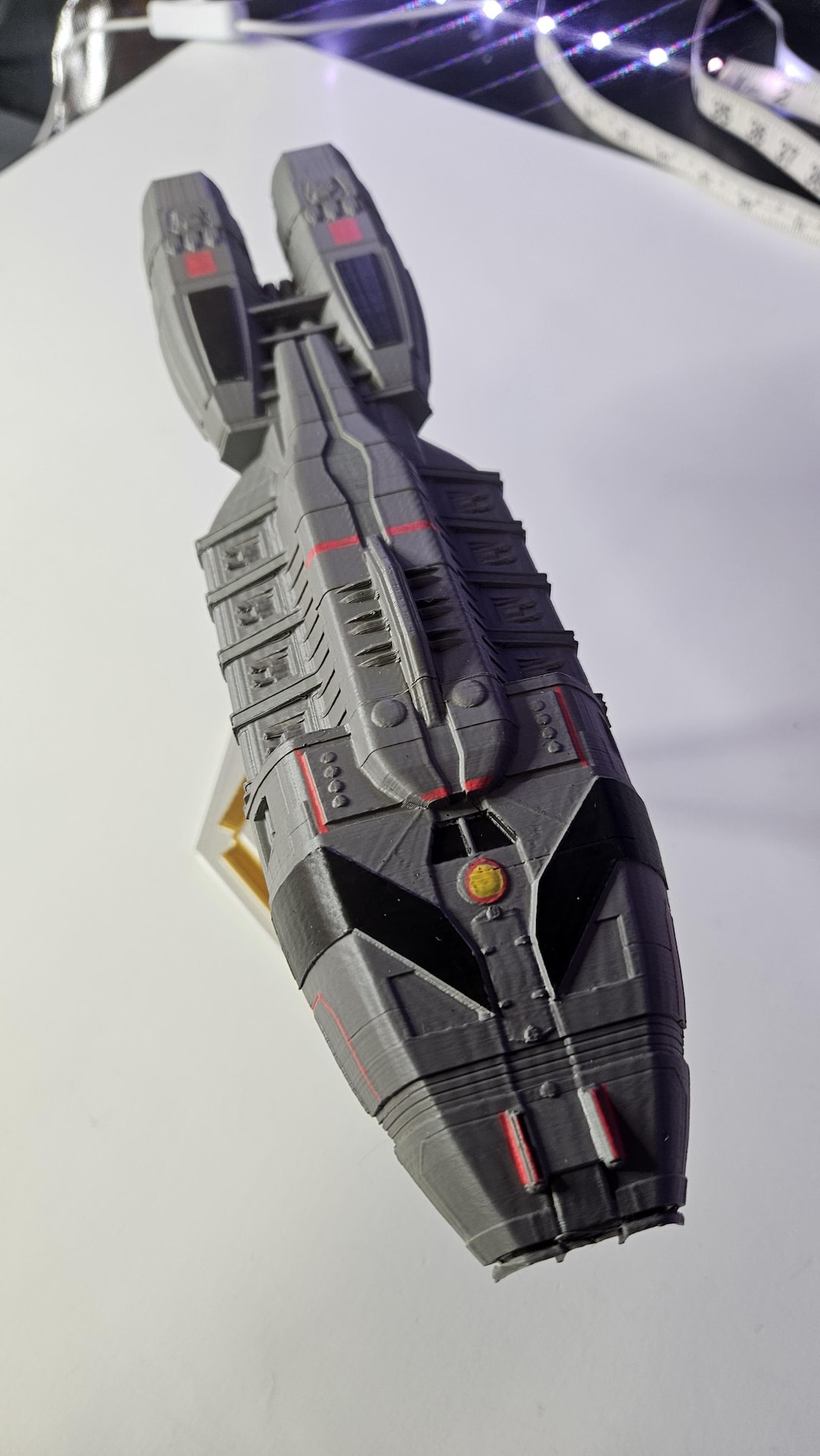11.75" Battlestar Galactica Ranger Cruiser Model - Detailed 3D Printed ...
