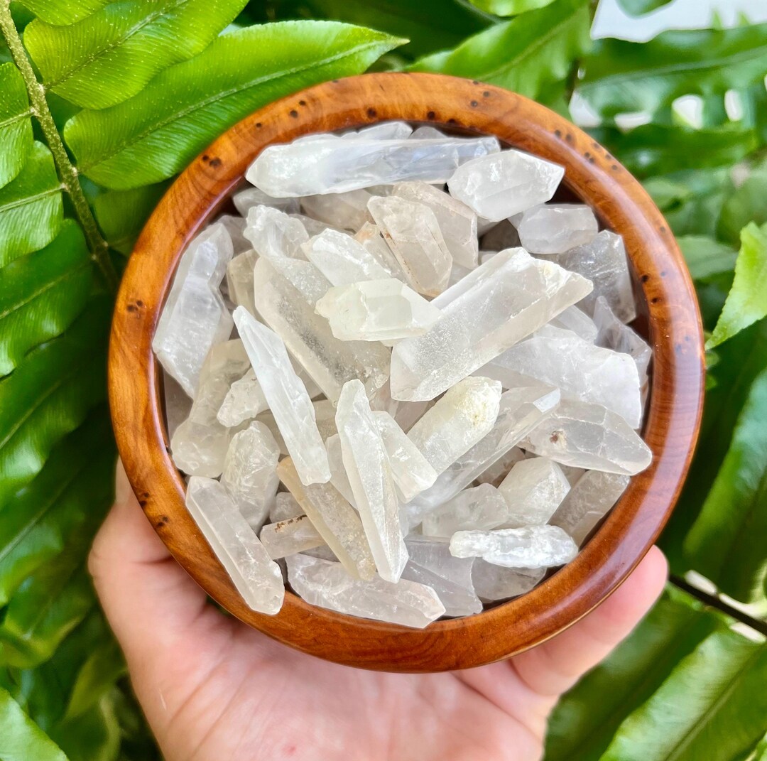 Mini Laser Quartz Points / 5 Pc Lot / Mixed Size / Random Choice - Etsy