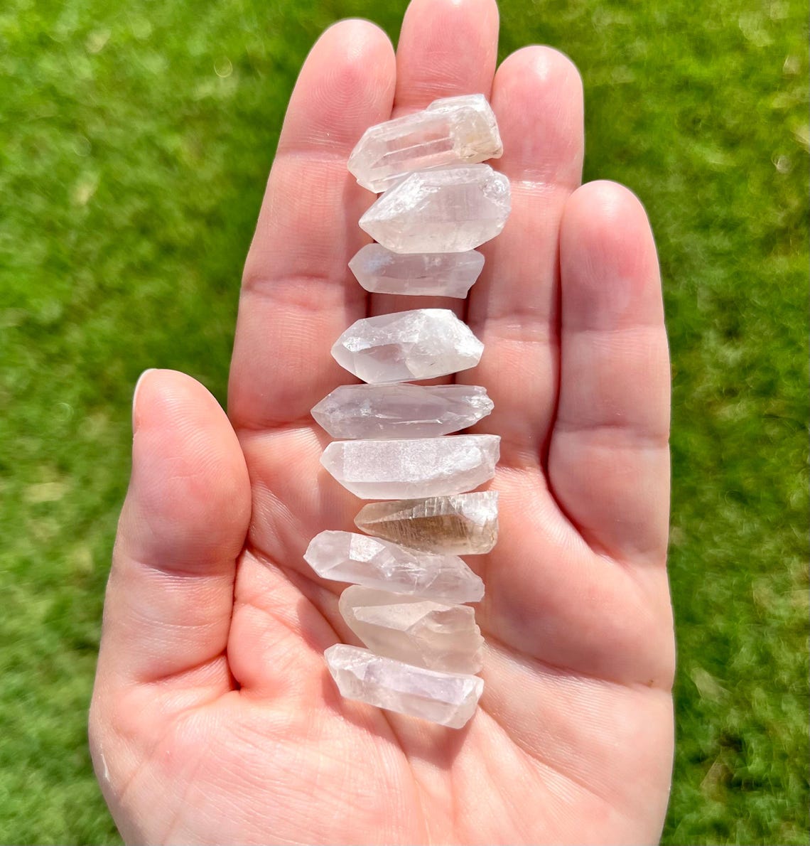 Mini Laser Quartz Points / 5 Pc Lot / Mixed Size / Random Choice - Etsy