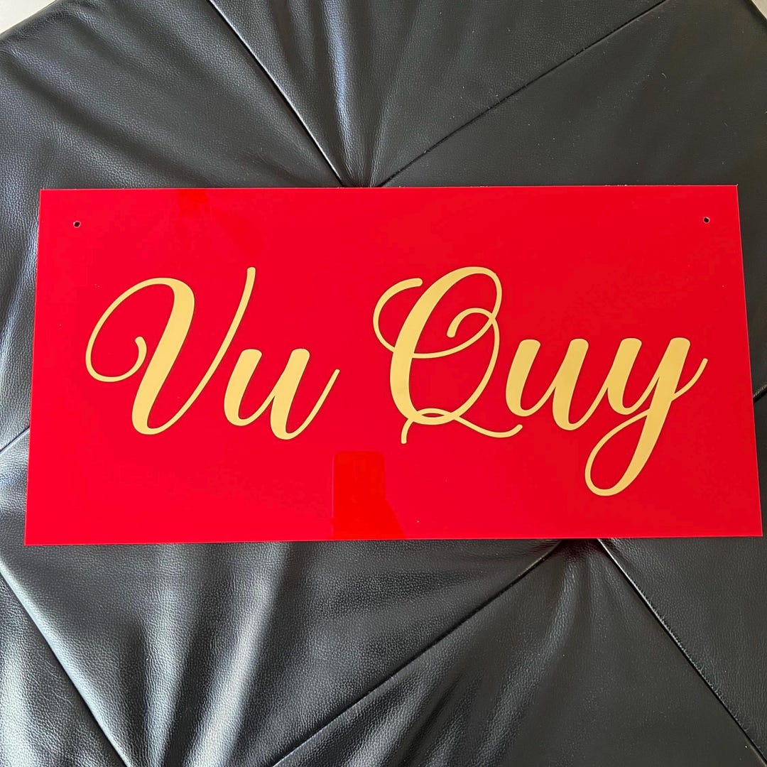Vietnamese Tea Ceremony Vu Quy or Tan Hon Wedding Sign Labels - Etsy