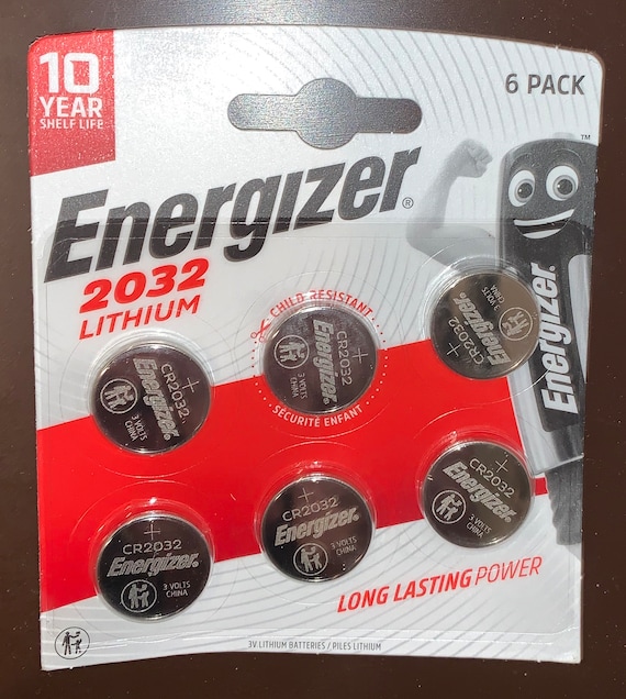 Energizer CR2023 Lithium 3 Volts China 10 Year Shelf Life 6 Pack Disks. Etsy
