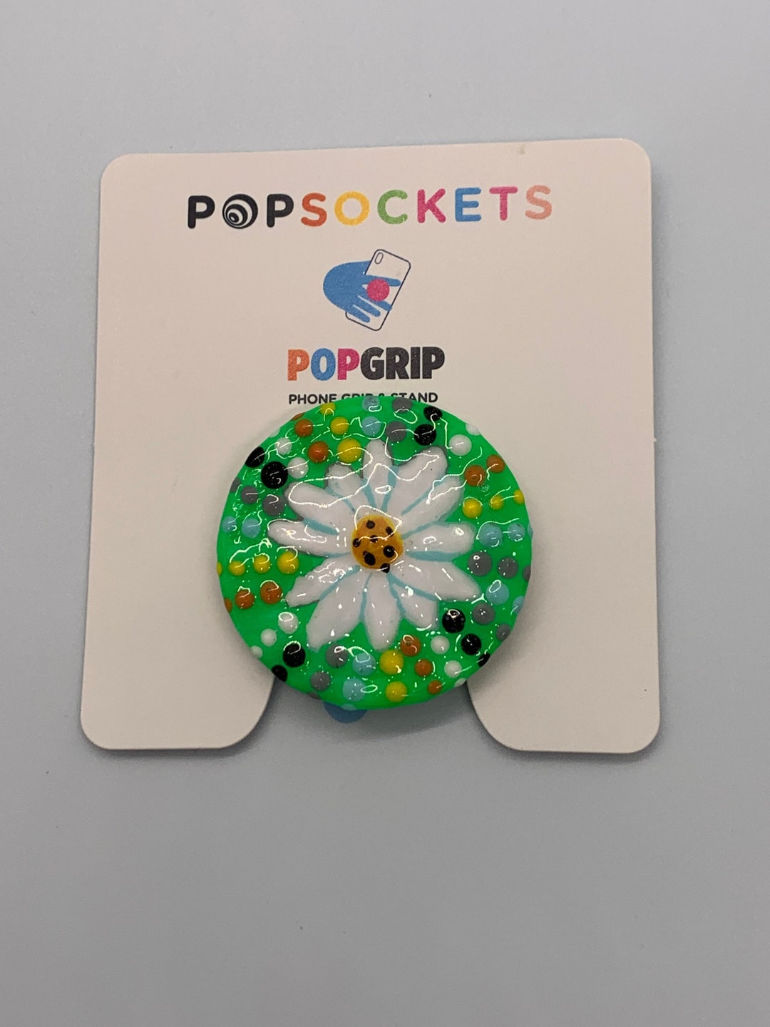 Authentic Classic Popsocket™ Popgrip Phone Grip. Hand Painted With ...