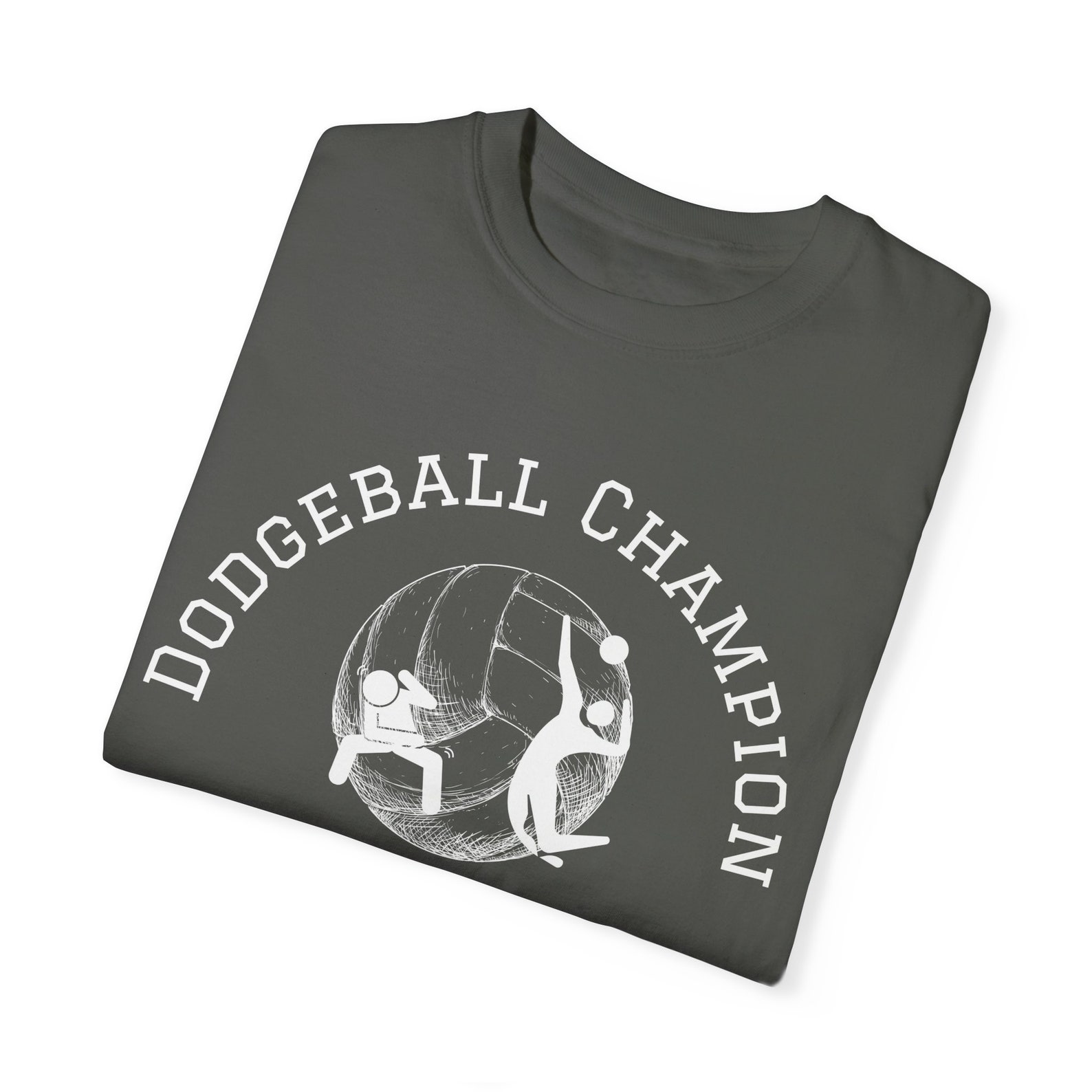 Volleyball Spectator Shirt for Volleyball Sports Fan Dodgeball Champ ...