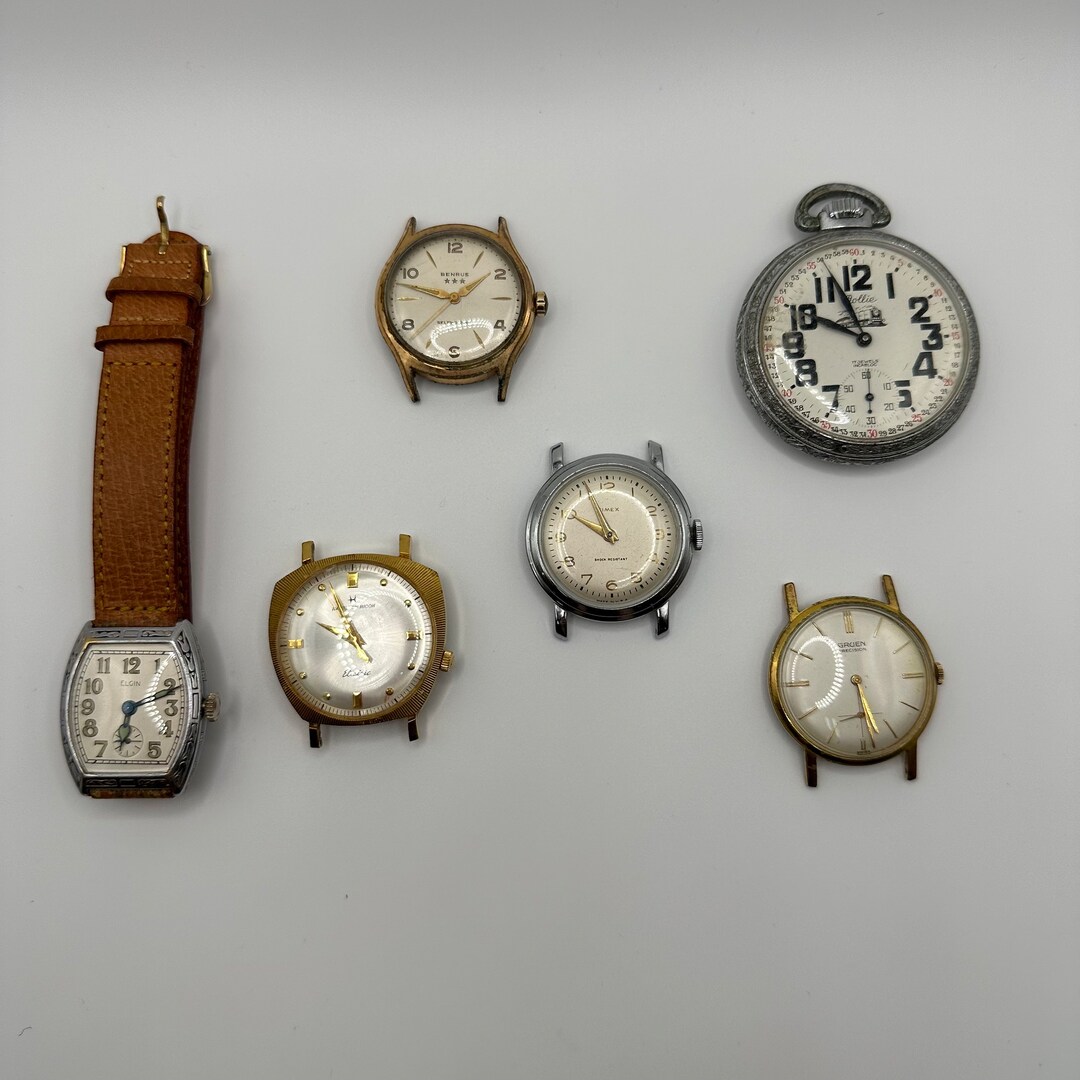 Vintage Watch Collection - Etsy