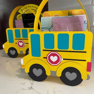 School Bus Gift Box Teachers Gift Box Personalized Gift Gift Box - Etsy