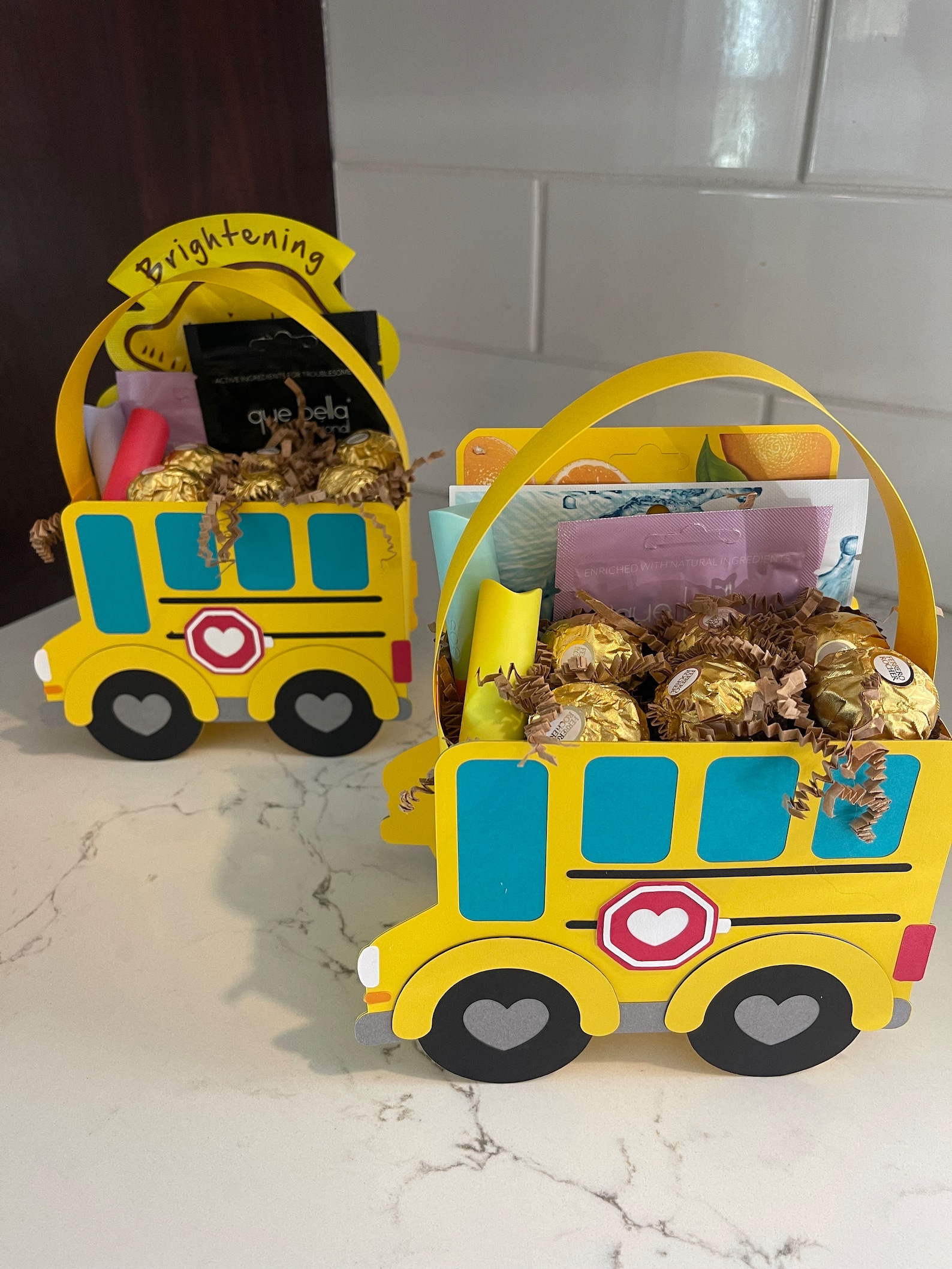 School Bus Gift Box Teachers Gift Box Personalized Gift Gift Box - Etsy