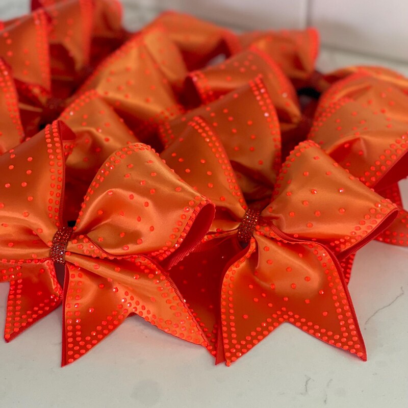 Orange Rhinestone - Etsy