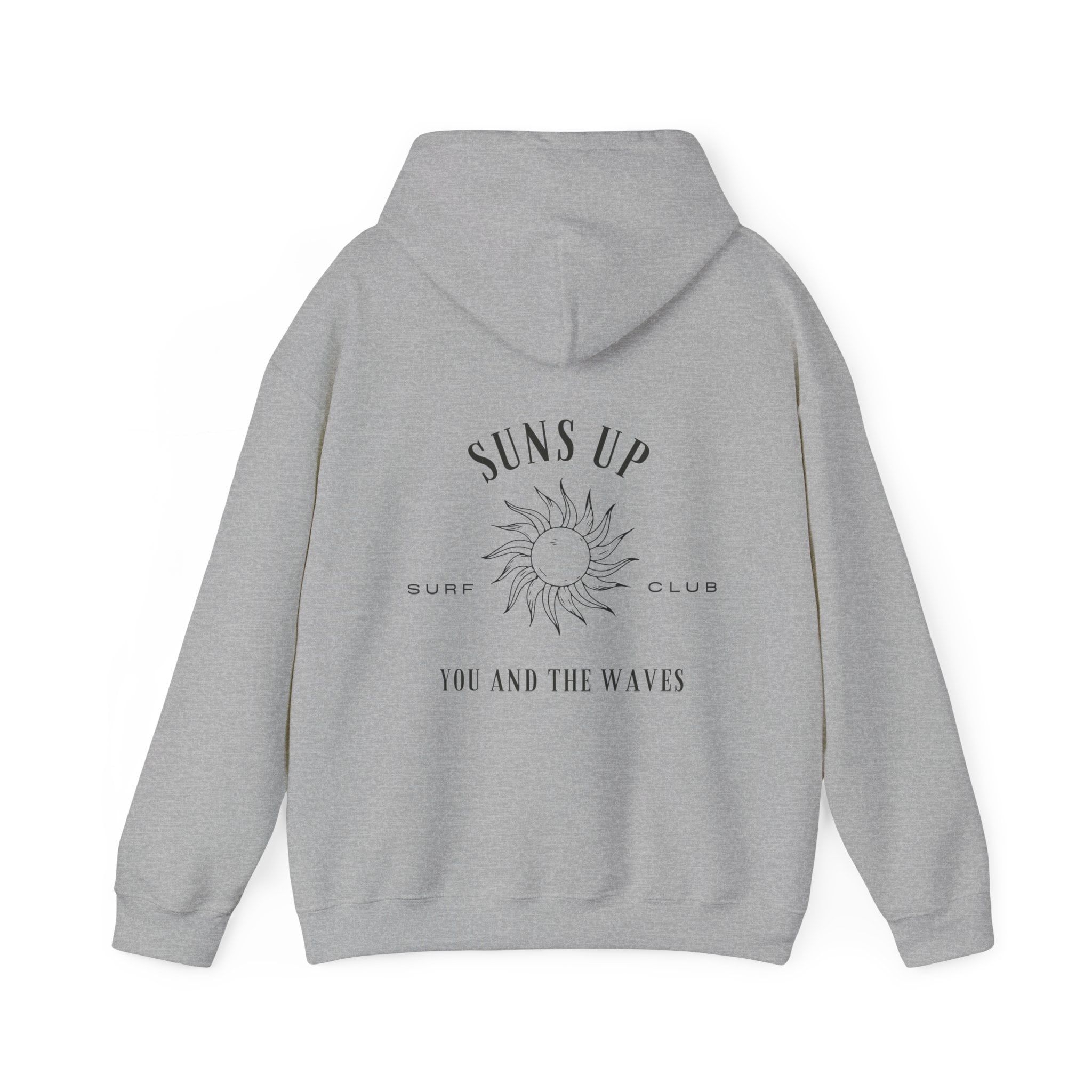Surf Club Hoodie: Oversized Beach Pullover - Etsy