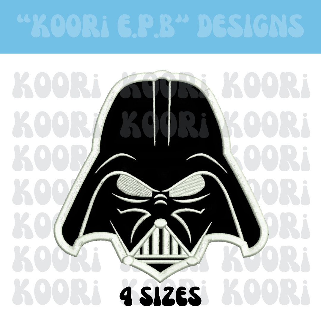 Darth Vader - Embroidery Design - Etsy