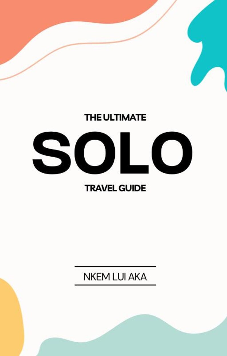 The Ultimate Solo Travel Guide - Etsy