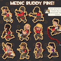 Team Fortress 2 Stickers - Etsy