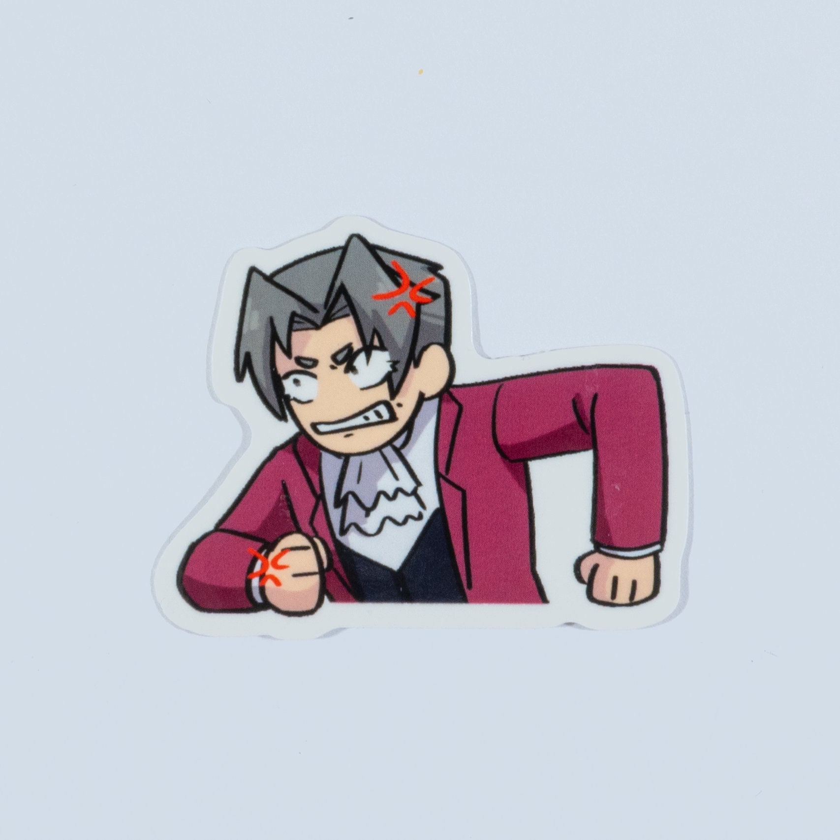 Ace Attorney Trilogy Sprite Reusable Vinyl Stickers - Etsy