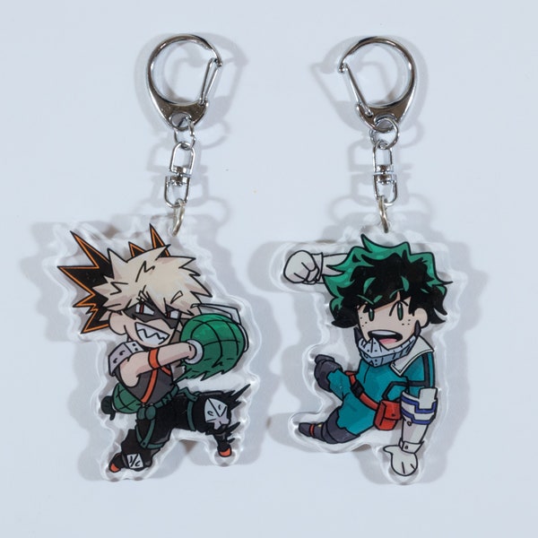 My Hero Academia Keychain - Etsy