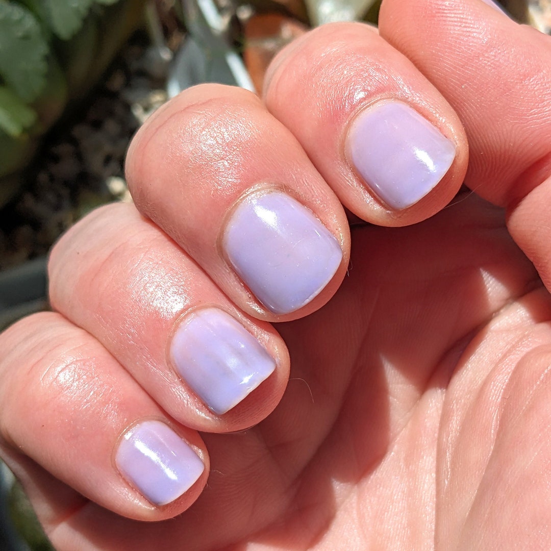 Pasqueflower, 6ml 5-free Indie Nail Polish, Purple Crelly Nail Polish ...