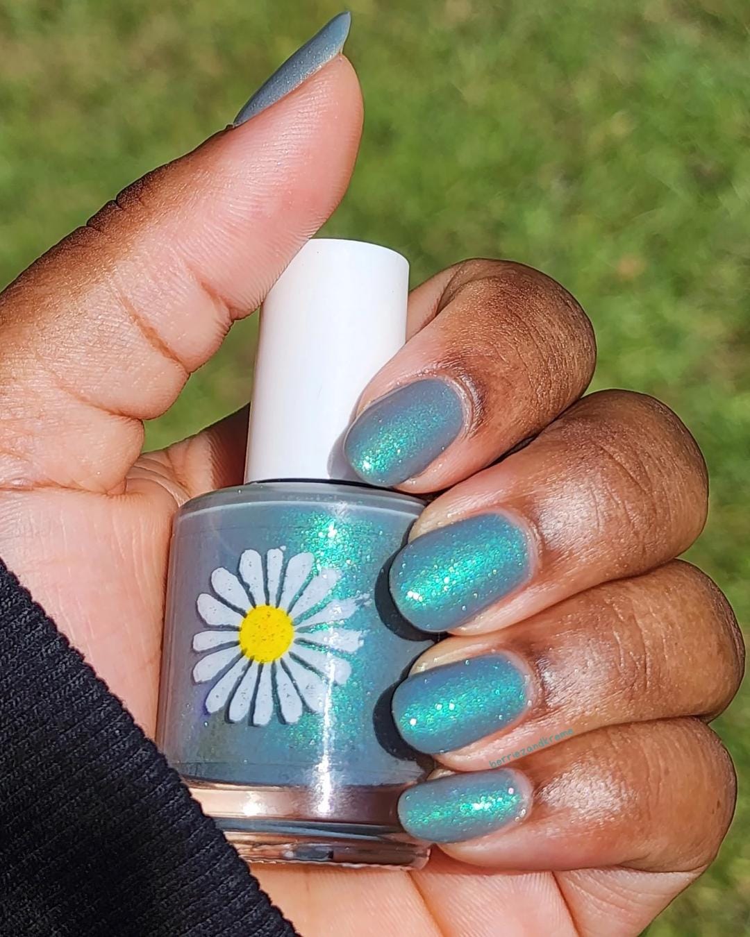 Aspergillus, Seafoam Green Jelly Nail Polish With Green-blue Shimmer ...