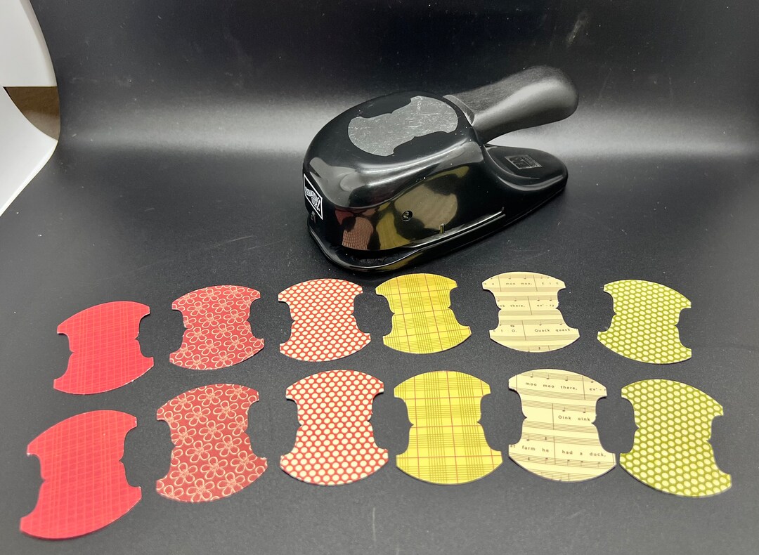 Red and Green Patterned Tab Die Cuts Made With Original Stampin’ up ...