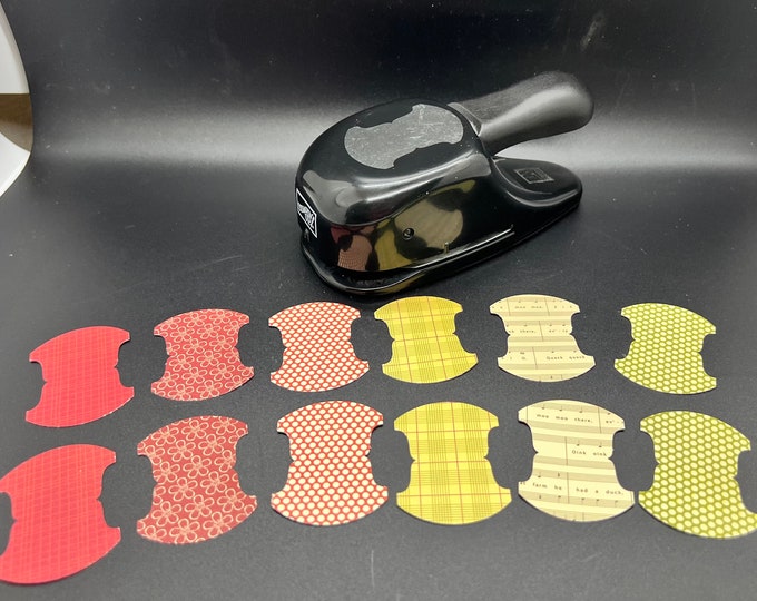 Red and Green Patterned Tab Die Cuts Made With Original Stampin’ up ...