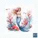 16 Fantasy Mermaid Clipart | JPG Watercolor | Ocean Art for ...