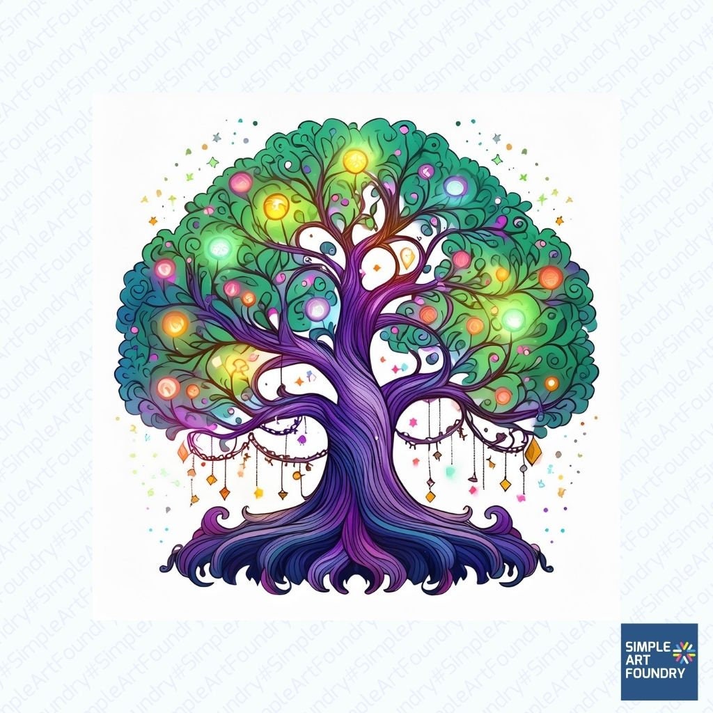 Enchanted Forest Clipart | 16 Whimsical JPG | Fairies & Mushrooms for ...