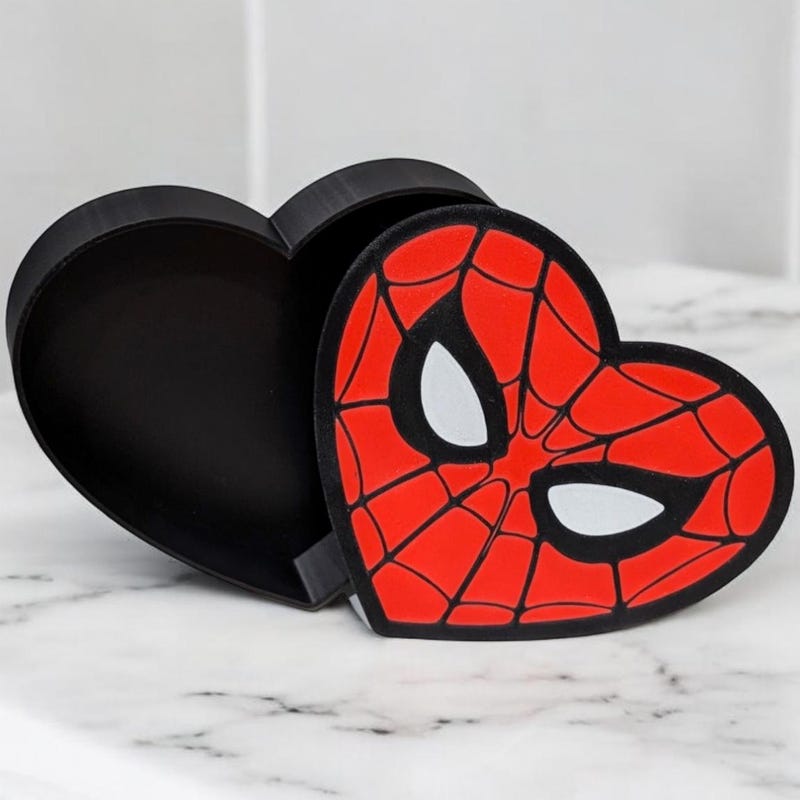 Spider Man Valentine Box - Etsy