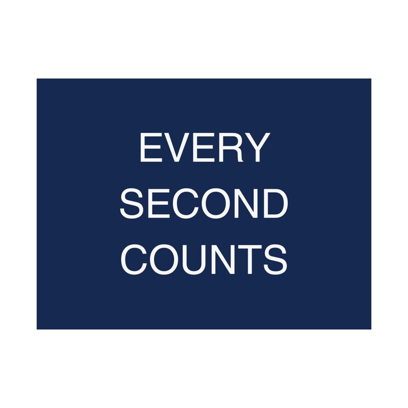 Every Second Counts Poster From the Bear on FX - Etsy