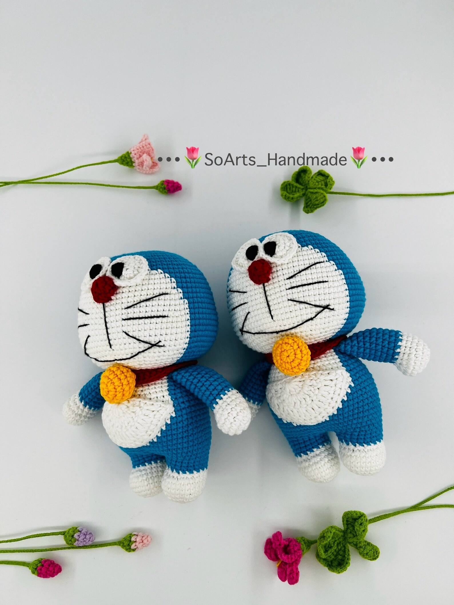 Doraemon Crochet, Doraemon Handmade,amigurumi,stuffed Animal,kid Toy ...