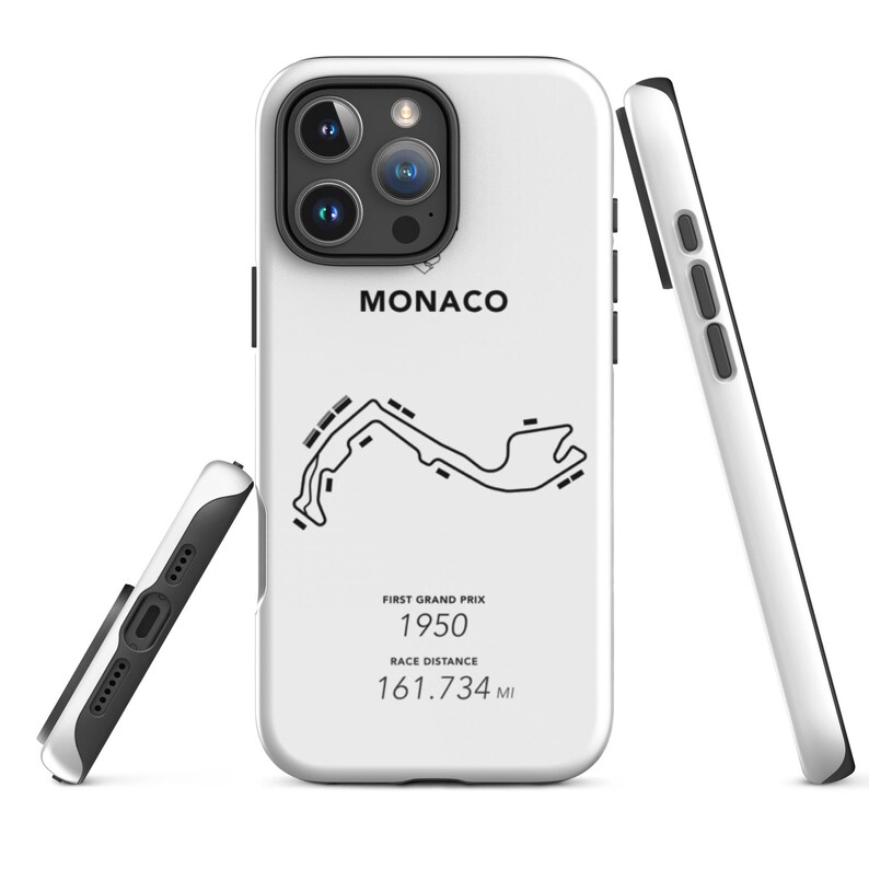 Monaco Grand Prix Formula One Race Track Tough Case for Iphone ...