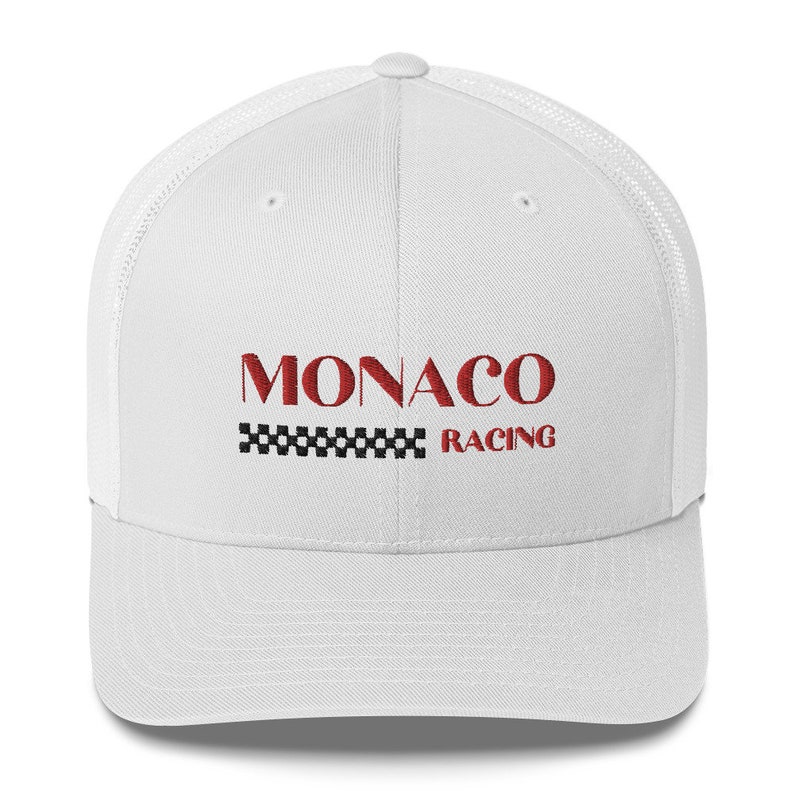 Monaco Grand Prix F1 Racing Hat - Snapback Hat, Formula One Hat, F1 ...