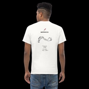 Monaco F1 Tshirt Formula Racing Tee Circuit De Monte Carlo F1 Gift ...