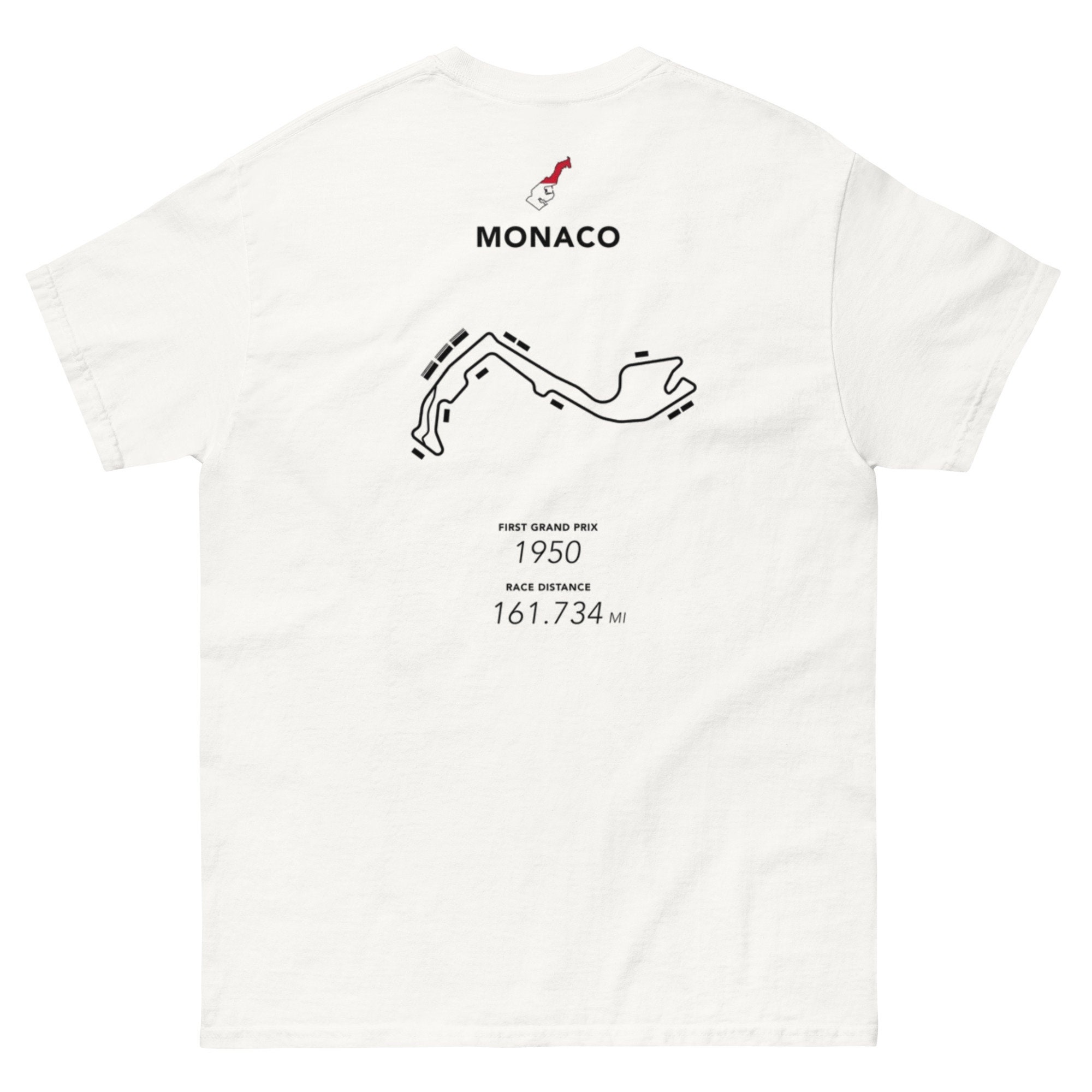 Monaco F1 Tshirt Formula Racing Tee Circuit De Monte Carlo F1 Gift ...