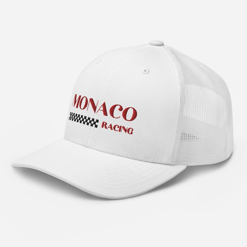 Monaco Grand Prix F1 Racing Hat - Snapback Hat, Formula One Hat, F1 ...