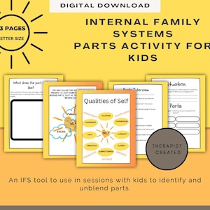 Internal Family Systems Therapy Questions for Therapists - Etsy
