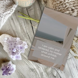 Printable Positive Affirmations for Inner Peace, Daily Affirmations ...