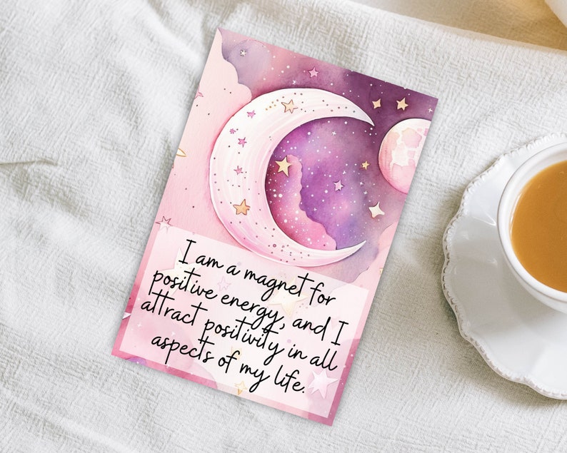 Printable Gratitude Affirmation Cards, Positive Affirmations, Digital ...