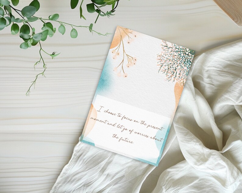 Printable Positivity and Optimism Affirmations, Digital Positive ...