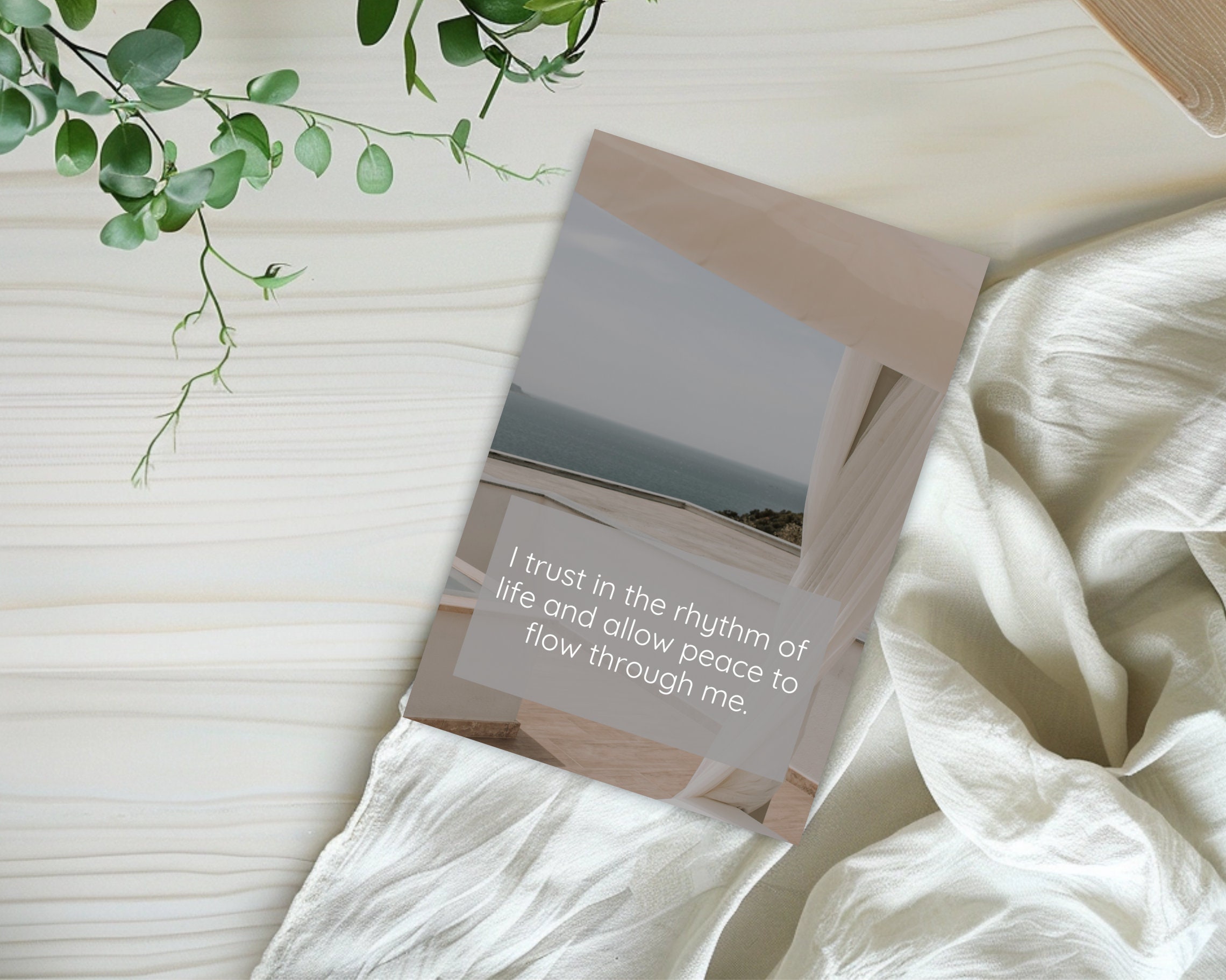Printable Positive Affirmations for Inner Peace, Daily Affirmations ...