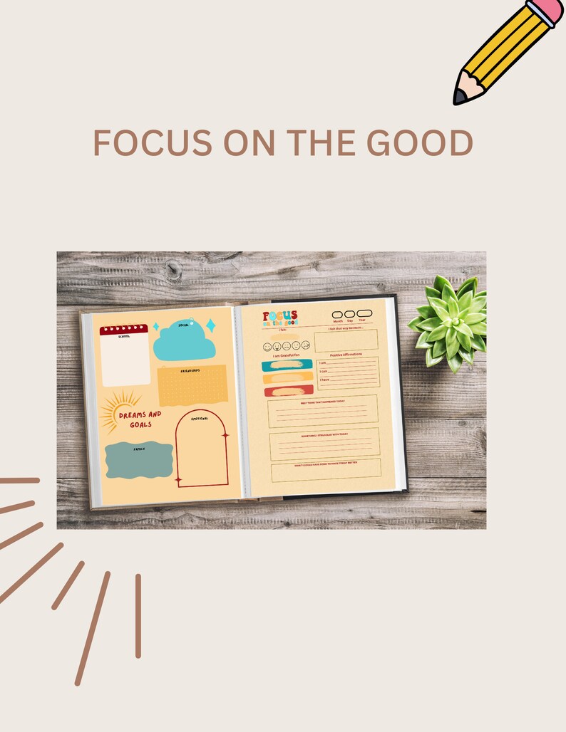 Make Today Matter: Kids Daily Journal, Self-help, Reflection, Emotional ...