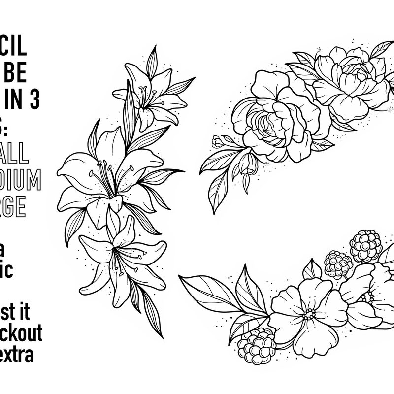 Tattoo Stencil Ready to Use - Etsy