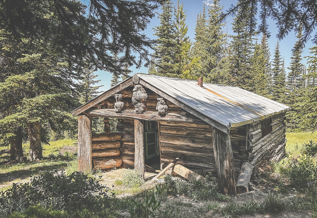 Old, Rustic Cabin, Digital Photo - Etsy Australia