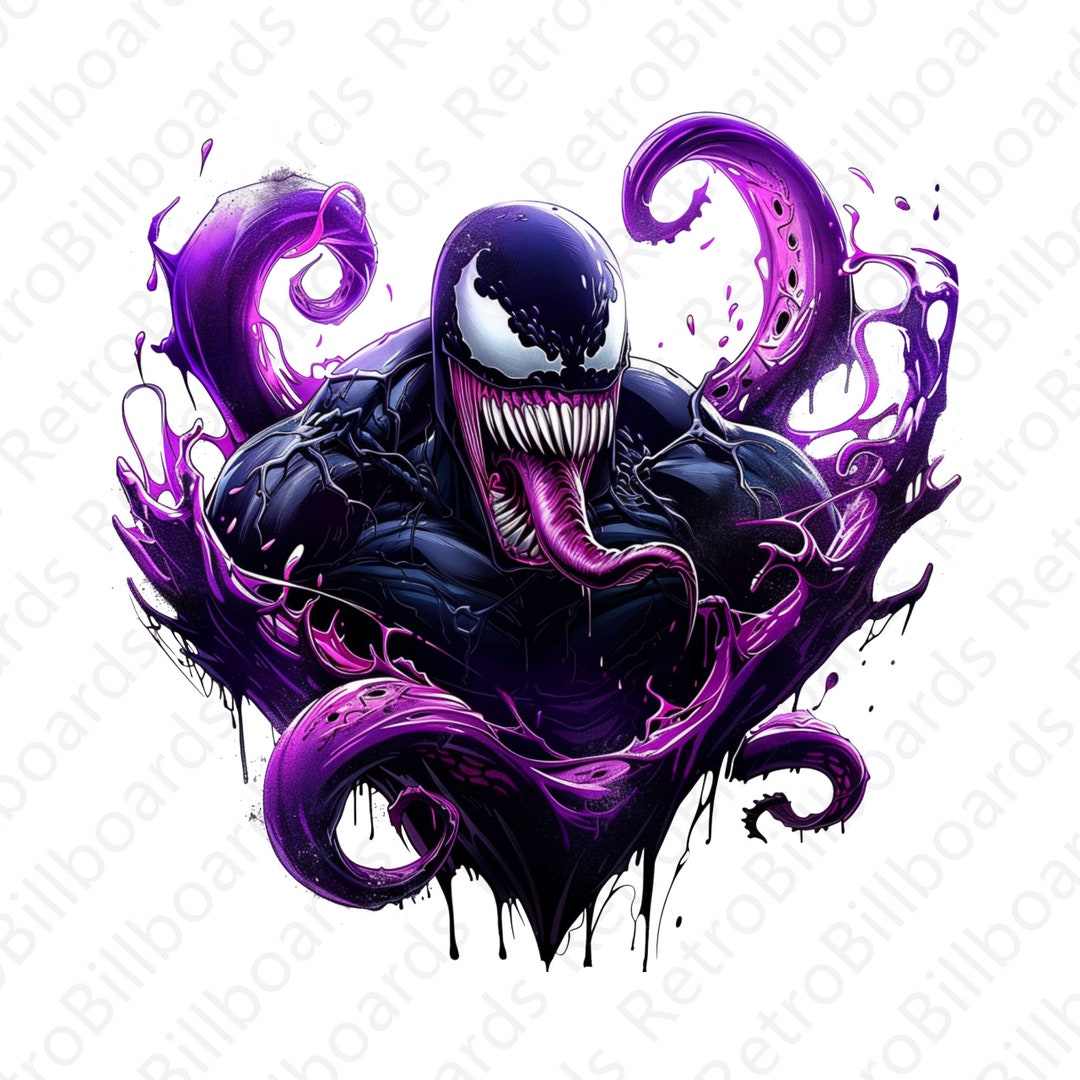Venom PNG, Watercolor Design, Marvel Comics, Venom Printable Vector ...