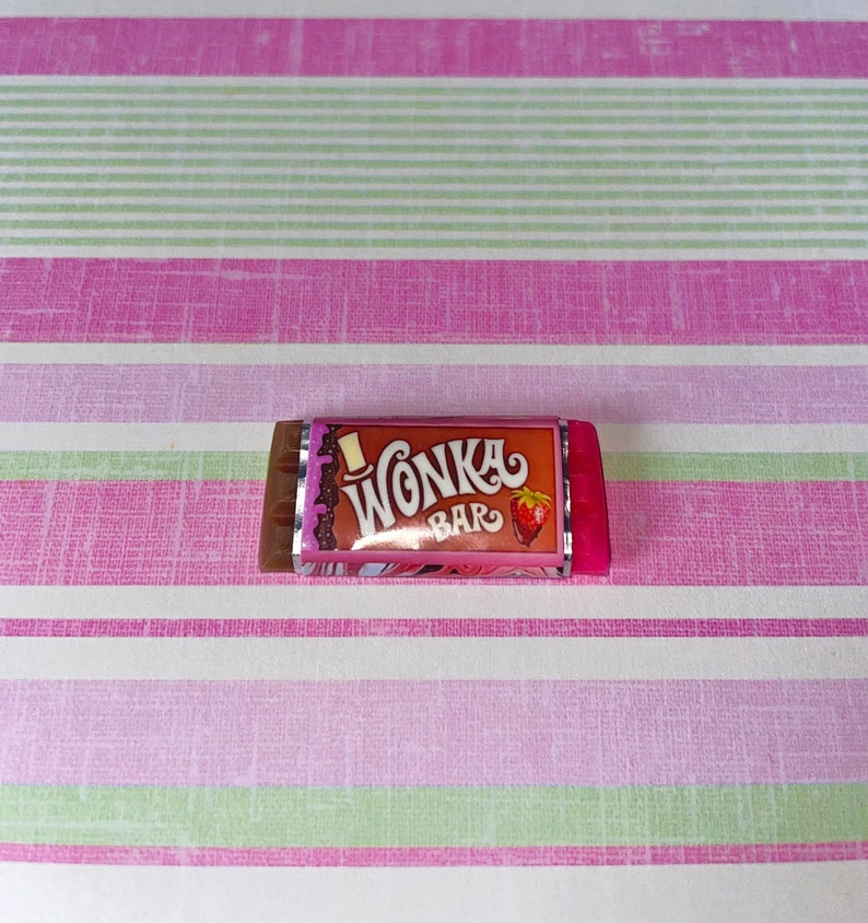 Miniature Wonka Chocolate Bars Miniverse Inspired 1:6 Scale Dollhouse ...