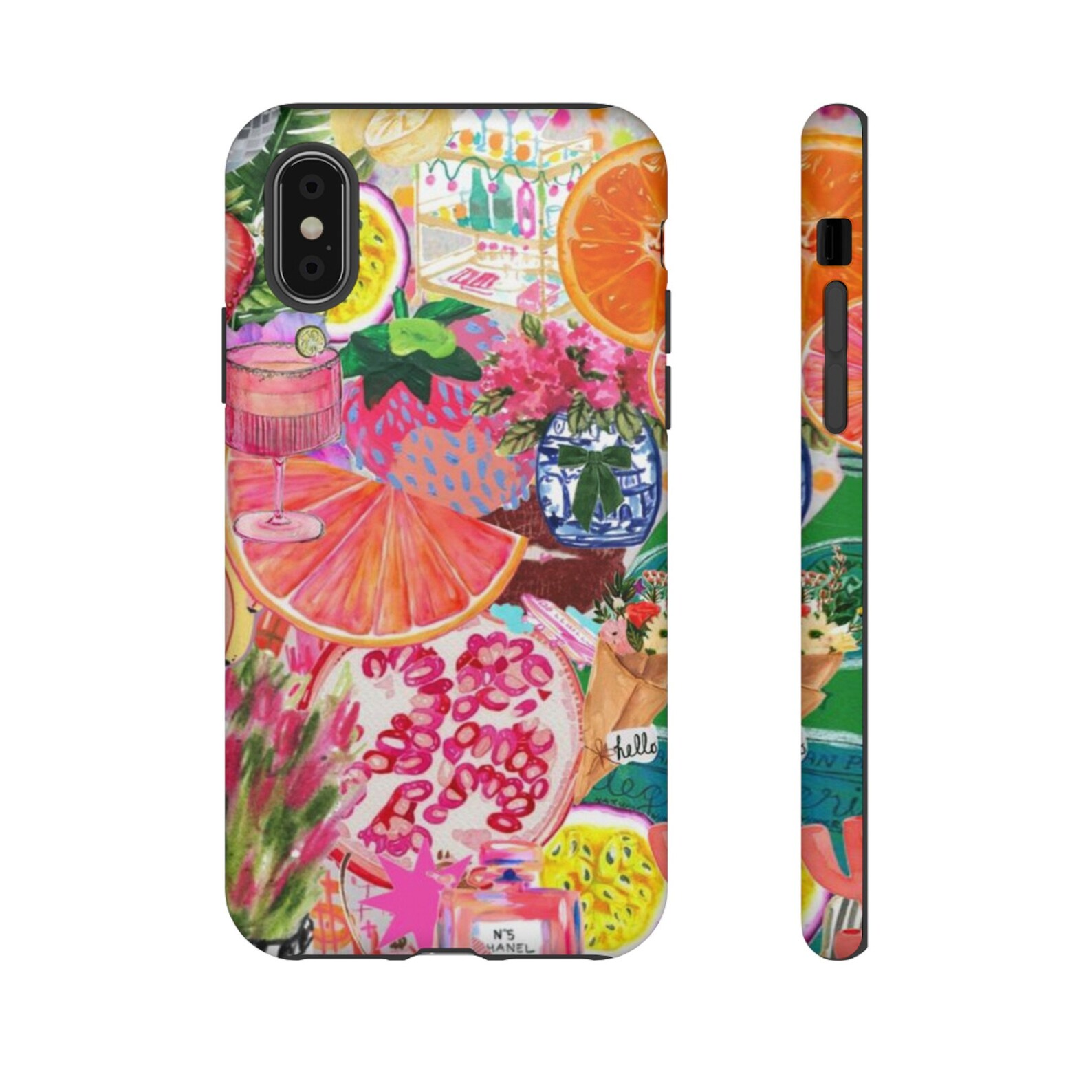 Eclectic Summer Collage iPhone Case | iPhone 15 14 13 12 11 Pro Max ...