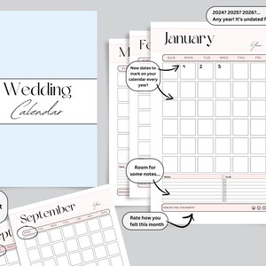 Ultimate Printable Wedding Planner Wedding Timeline Template Wedding ...