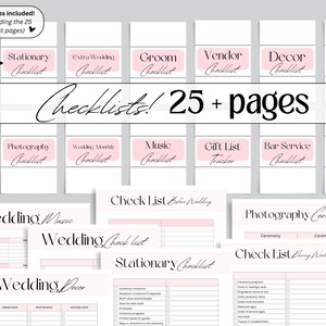 Ultimate Printable Wedding Planner Wedding Timeline Template Wedding ...