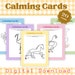Printable Calming Cards, Mindfulness for Kids, Calm Down Corner ...