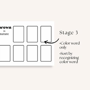 Colors in Nature Learning Activity for Toddlers, Printable Color Sort ...