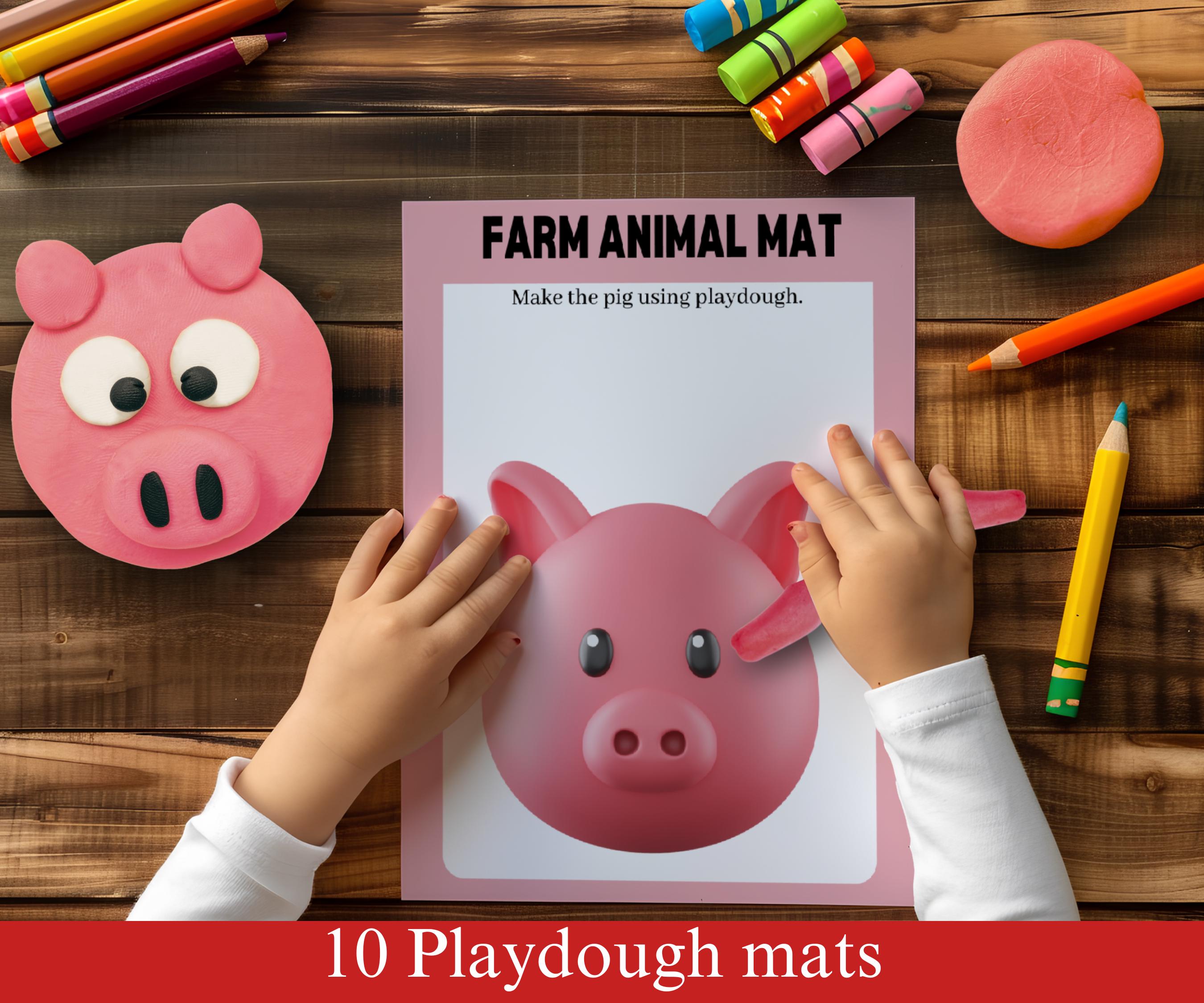 Farm Animals Activity Bundle: Homeschool Learning (PDF Download) - Etsy