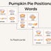 Pumpkin Pie Theme Bundle; Thanksgiving Learning Games for Preschool and ...